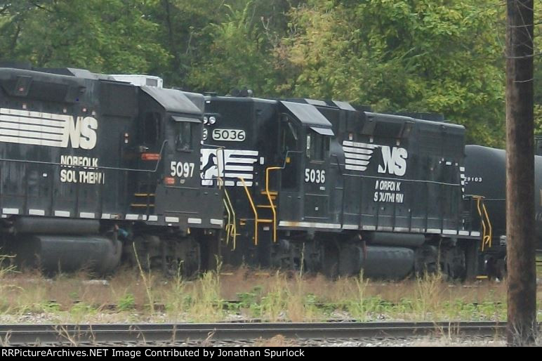 NS 5036, angled view